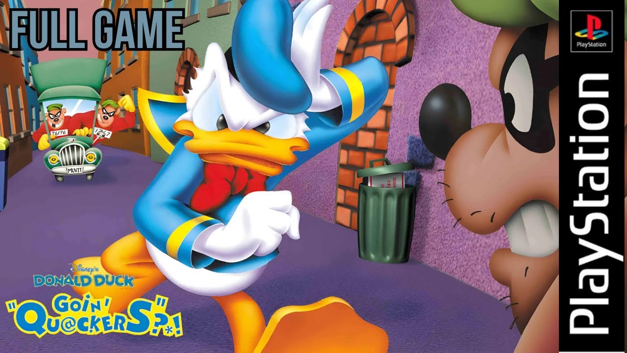 Disney's Donald Duck: Goin' Quackers - FULL GAME Longplay [PS1/ENG ...