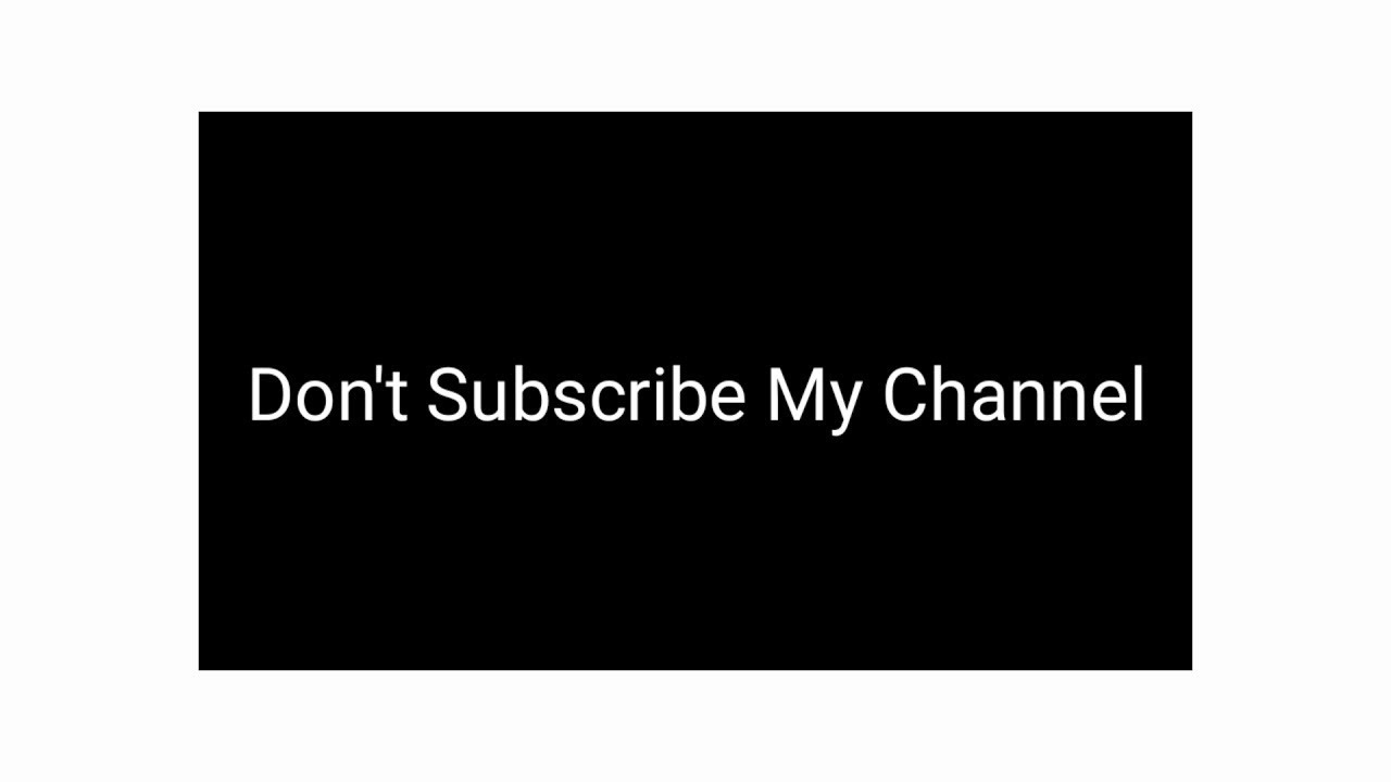 Subscribe for Nothing - YouTube