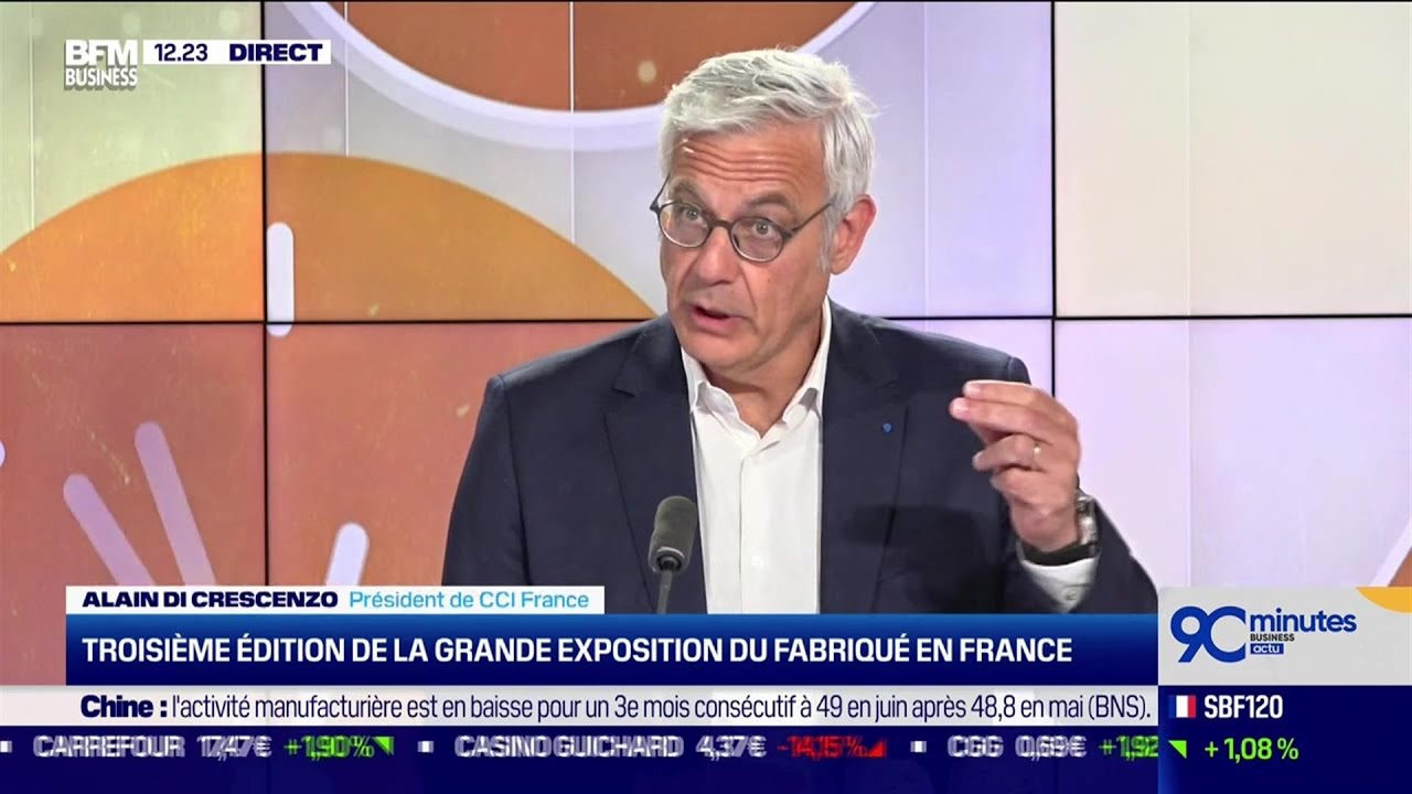 Alain Di Crescenzo (CCI France) : La grande exposition du fabriqué en ...