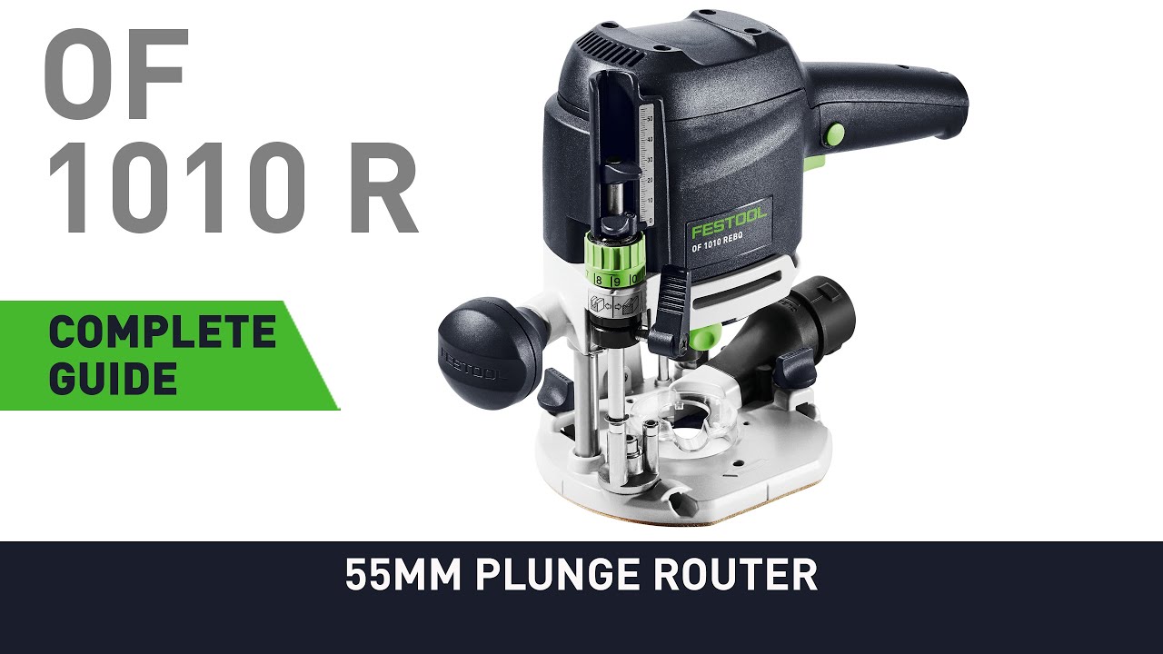 Complete guide to OF 1010R 55mm Plunge Router - YouTube