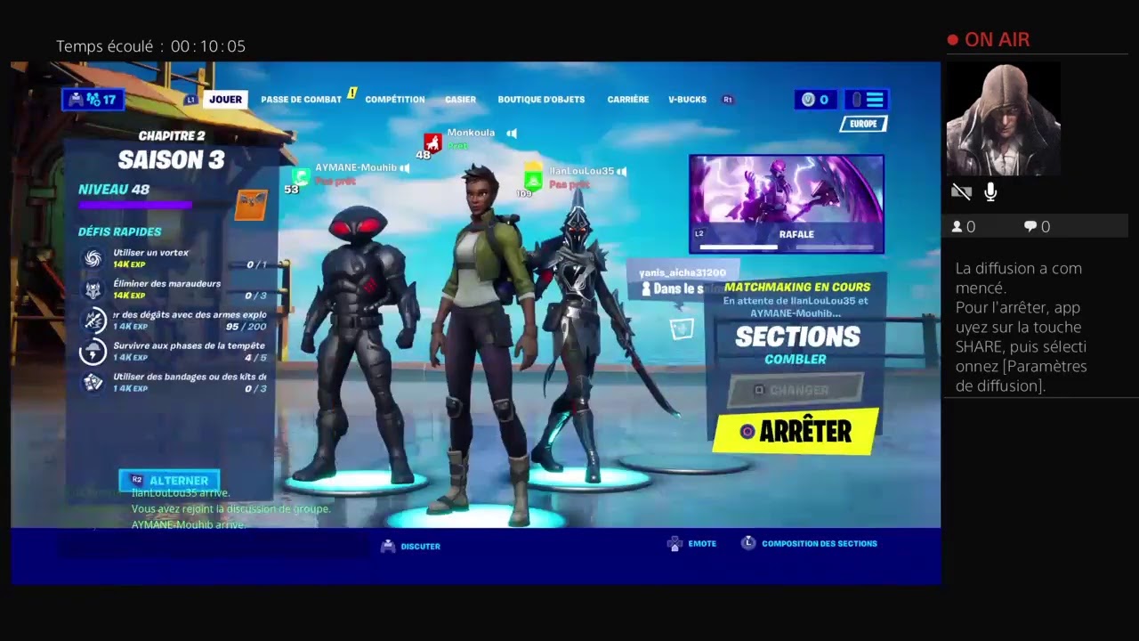 Nouvelle misa jour fortnite - YouTube