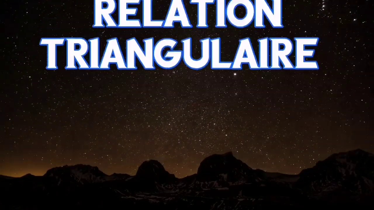 Tirage amour sentimental : relation triangulaire - YouTube