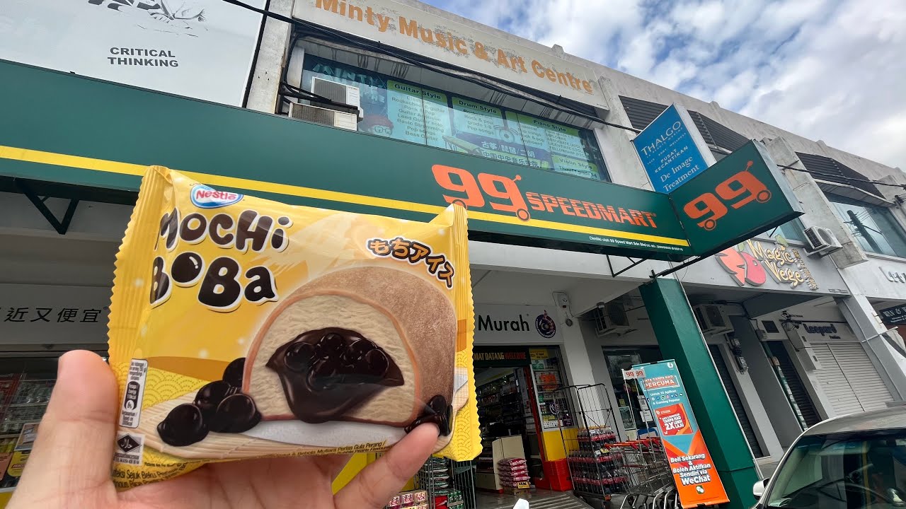 9 Ice Cream from 7-11 & 99 Speedmart in Malaysia x Mochi Boba - YouTube