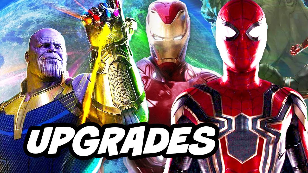 Avengers Infinity War New Armor Upgrades Scene and Trailer Update - YouTube
