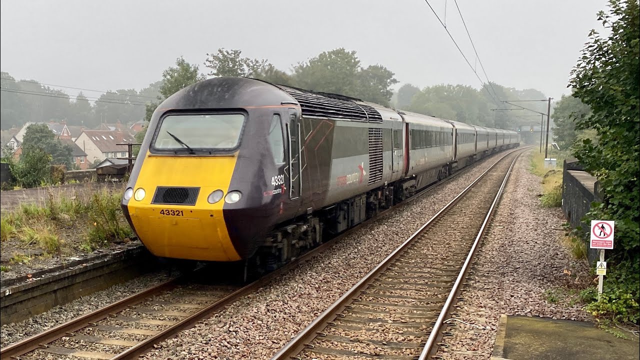 Last Southbound XC HST service - 43321 & 43378 - 1V44 Leeds to Plymouth ...