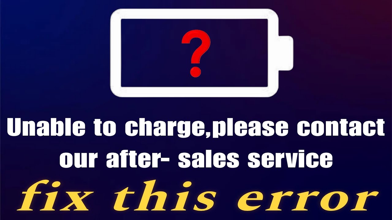 Vivo v19 charging error! unable to charge please contact - YouTube