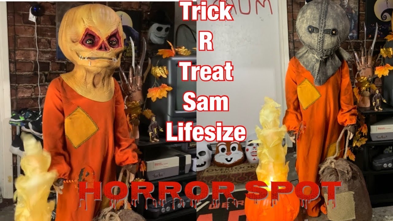 Lifesize trick r treat Sam - YouTube