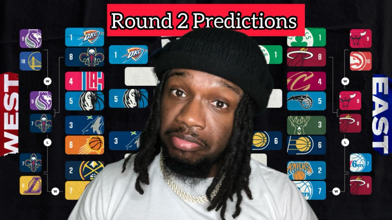 NBA ROUND 2 PLAYOFF PREDICTIONS! - YouTube
