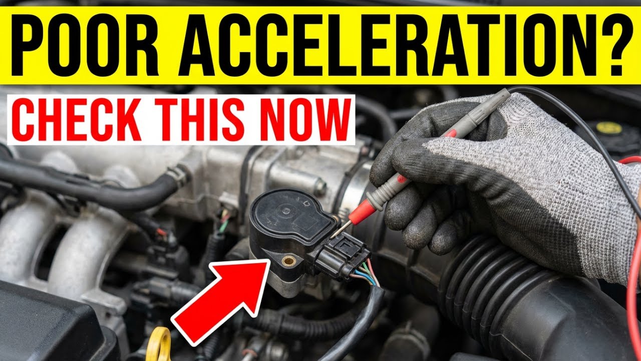 Poor Acceleration? Check Your Throttle Position Sensor Now - YouTube