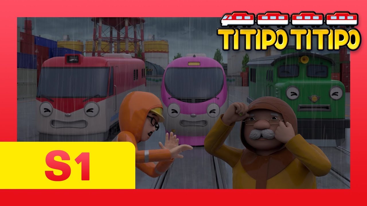 Titipo S1 EP19 l Tornado attacks Ttitipo and Choo-choo town?! l Titipo ...