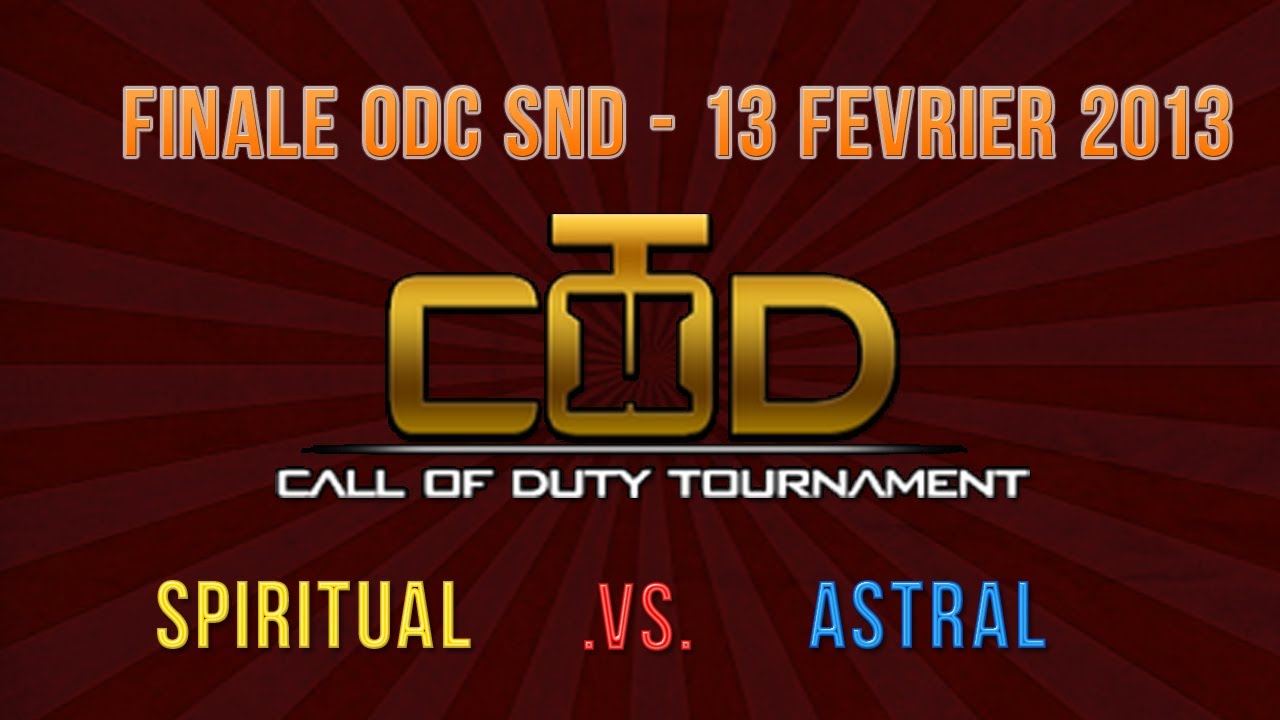 Finale ODC R&D 13/02 || Spiritual vs Astral || Cod-Tournament - YouTube