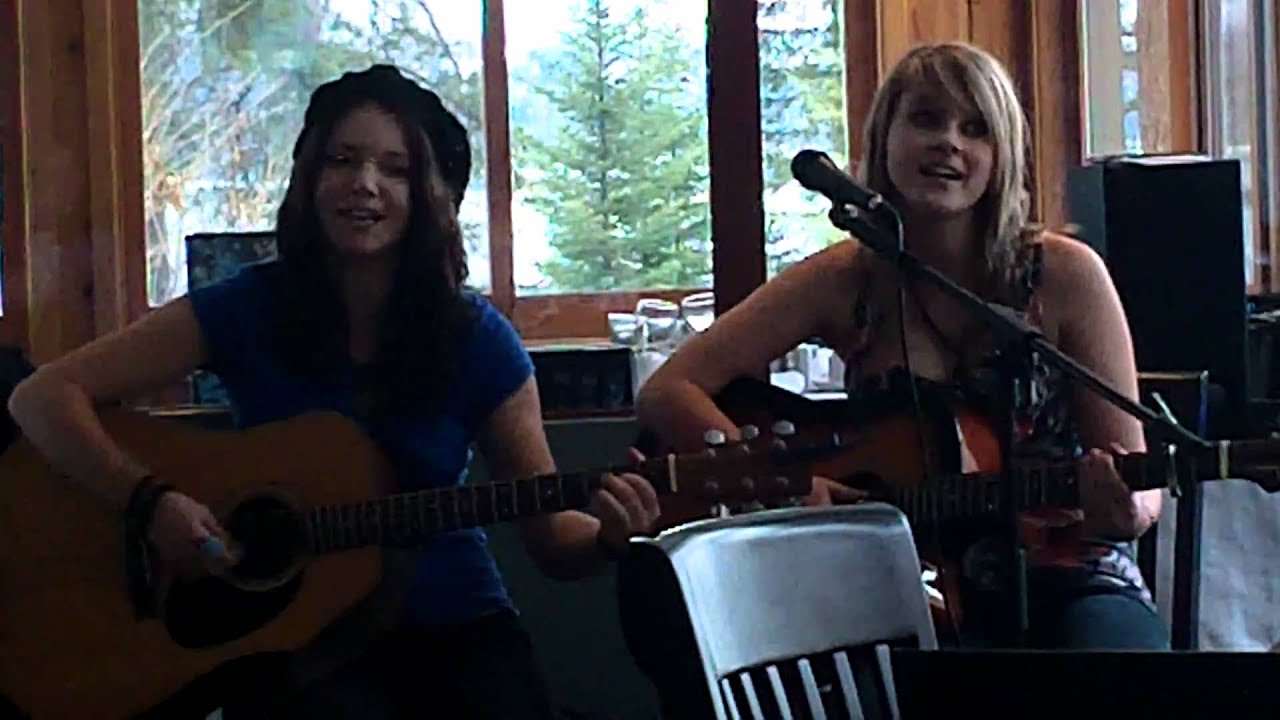 One Hand In My Pocket cover- Megan Abel and Brooke Ambler - YouTube