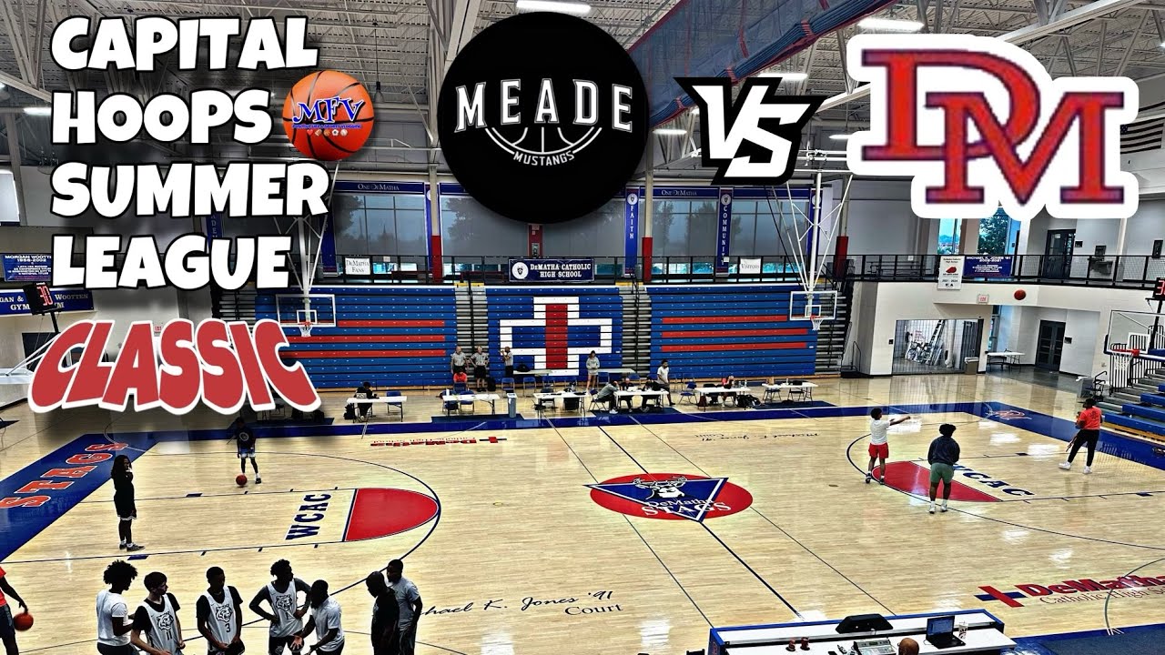 2nd Round Playoffs: Meade (17) Vs DeMatha (1) | Varsity Basketball ...
