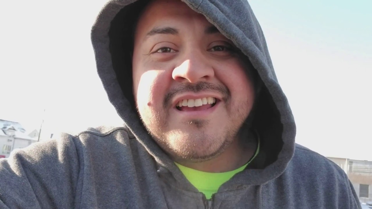 Trainee lost the bet with frozen tarps - YouTube