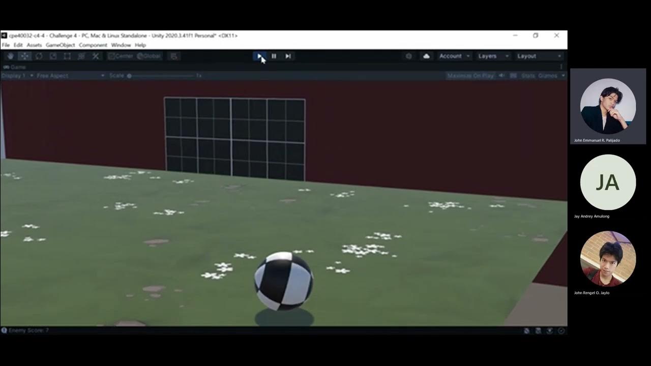 Unity Challenge 4: Soccer Scripting - YouTube