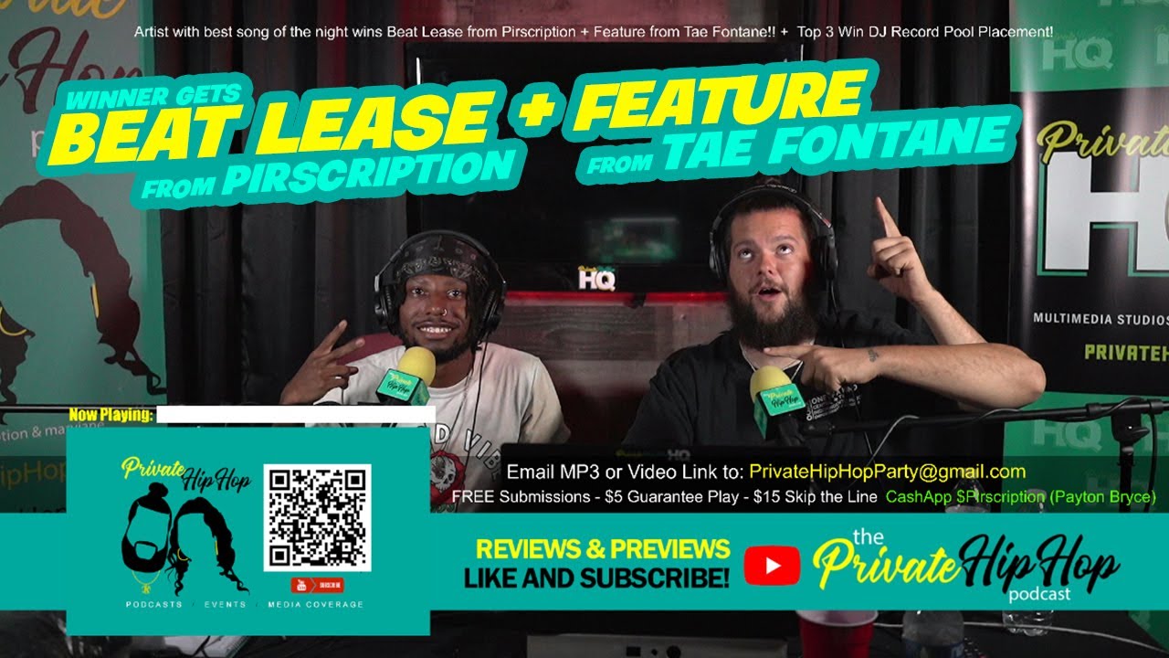 “Reviews & Previews” #61 - Private Hip-Hop Live Stream w/ Pirscription ...