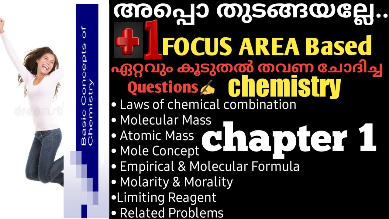 plus 1 |Chemistry |Chap-1|Laws |Molarity &Morality |Limiting Reagent ...