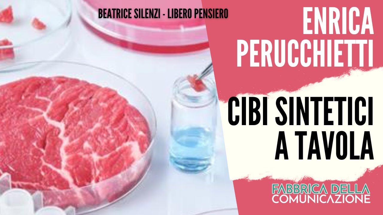 Cibi sintetici presto in tavola - ENRICA PERUCCHIETTI - YouTube