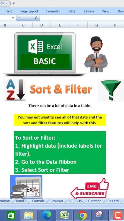 Shorts Excel Exceltutorial Exceltips Exceltricks Basicofexcel Ytshortsindia Sort Youtube