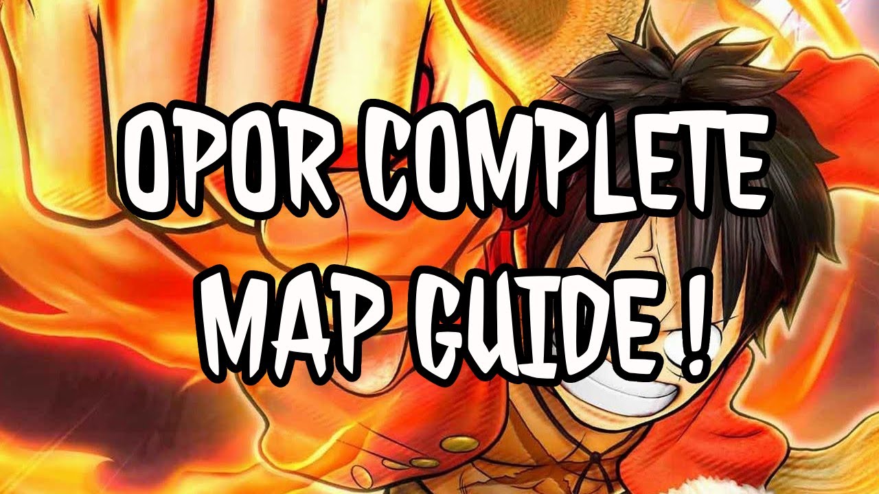 [OPOR] COMPLETE MAP GUIDE! HOW TO GET TO DIFFERENT SEAS - YouTube