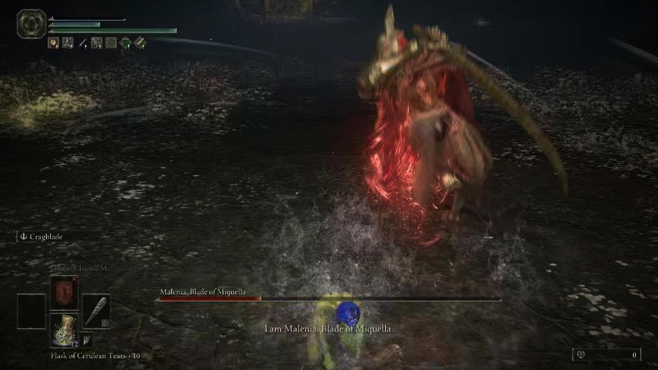 ELDEN RING | Melania, Blade of Miquella Boss Fight | Level 1 | Wretch ...