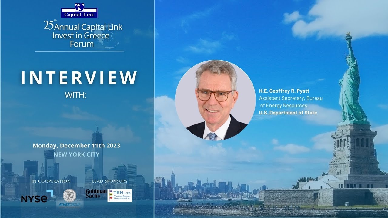2023 25th Annual Capital Link Invest In Greece Forum | Interview with H ...