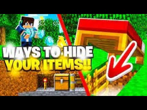 5 ways to hide your loot in minecraft! - YouTube
