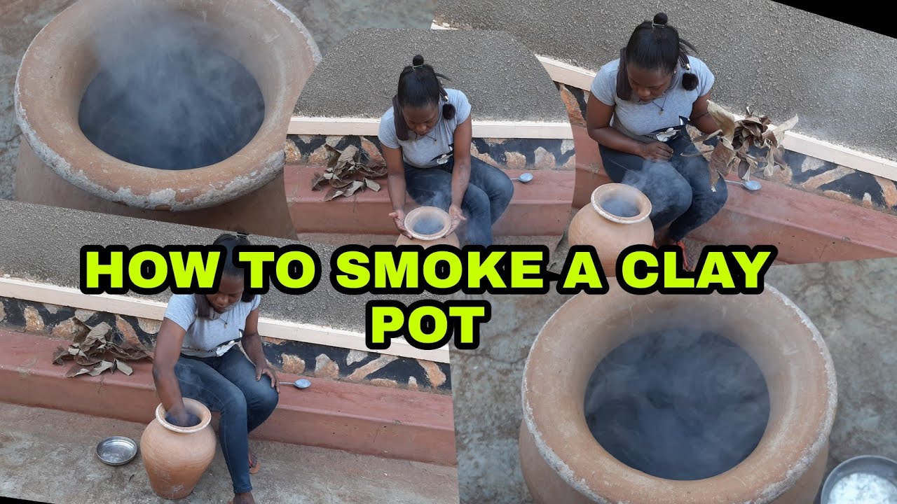 How to smoke a clay pot / African way #claypot - YouTube