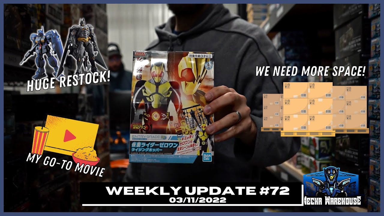Weekly Update #72 - Big Restock, Space Issues, and My Go-To Movie - YouTube