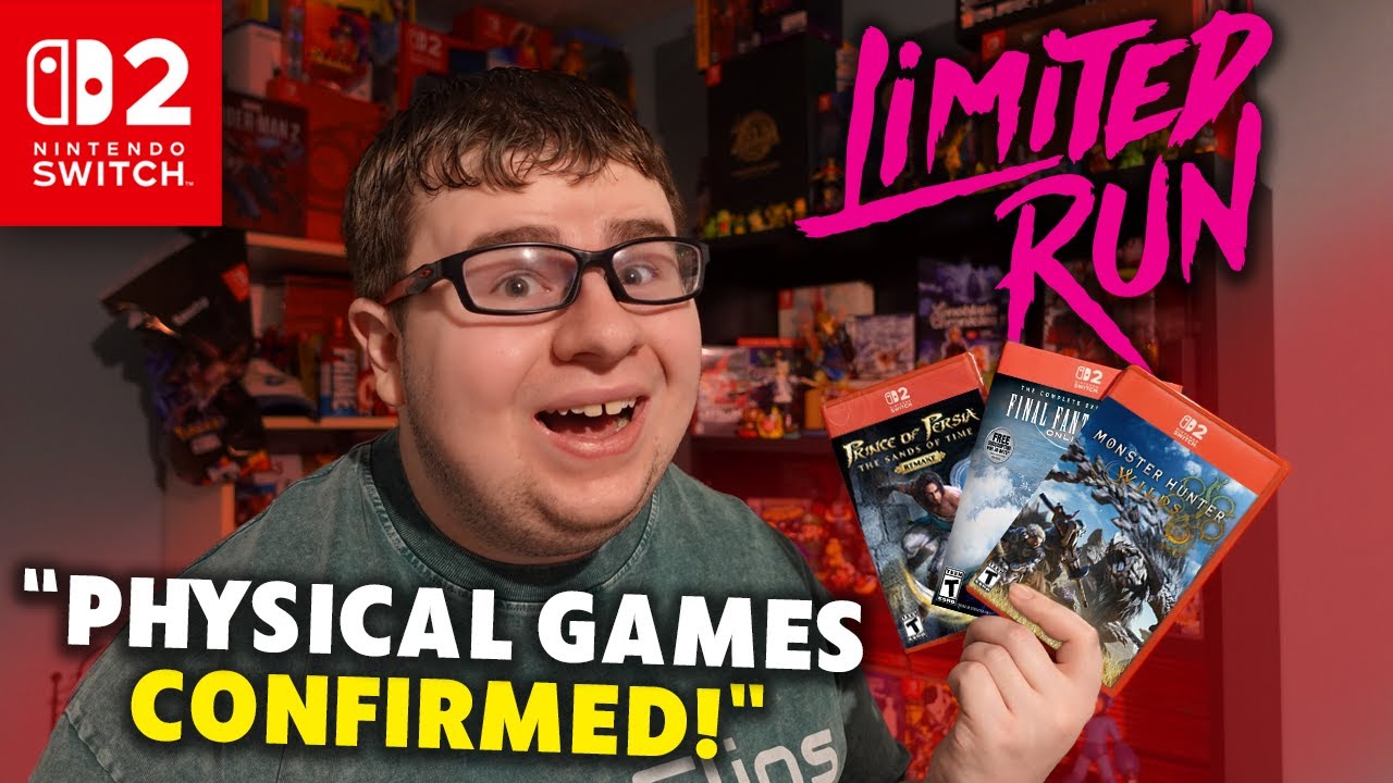Limited Run Physical Games CONFIRMED For Nintendo Switch 2! - YouTube
