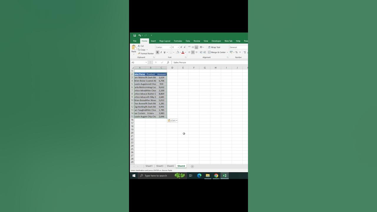 Paste Special Hack In Ms Excel Shortsfeed Viralshorts Excel Msexceltutorials Shortsfeed