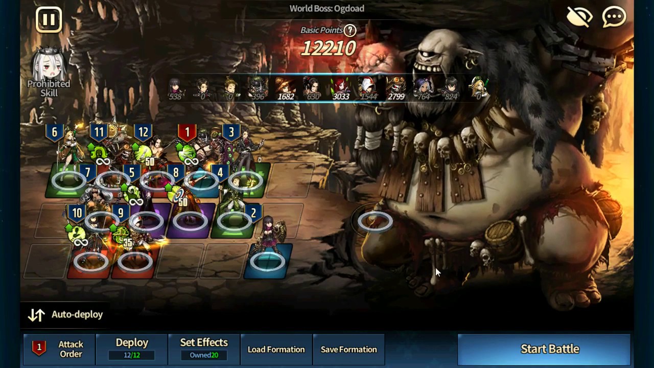 Brown Dust - World Boss Ogdoad For New Players - YouTube