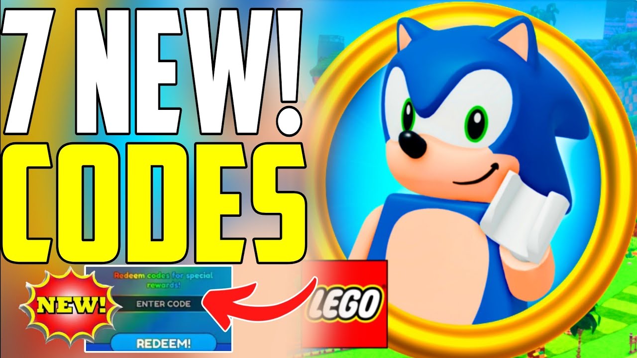 [LEGO] SONIC SPEED SIMULATOR CODES SONIC SPEED SIMULATOR - CODE SONIC SPEED SIMULATOR - YouTube