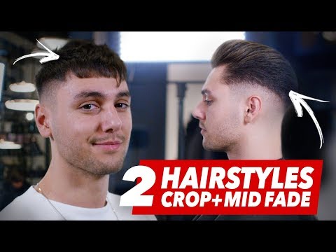 Mid Fade undercut Vs. Crop hairstyle - Best mens haircut ideas - Slikhaar TV & By Vilain
