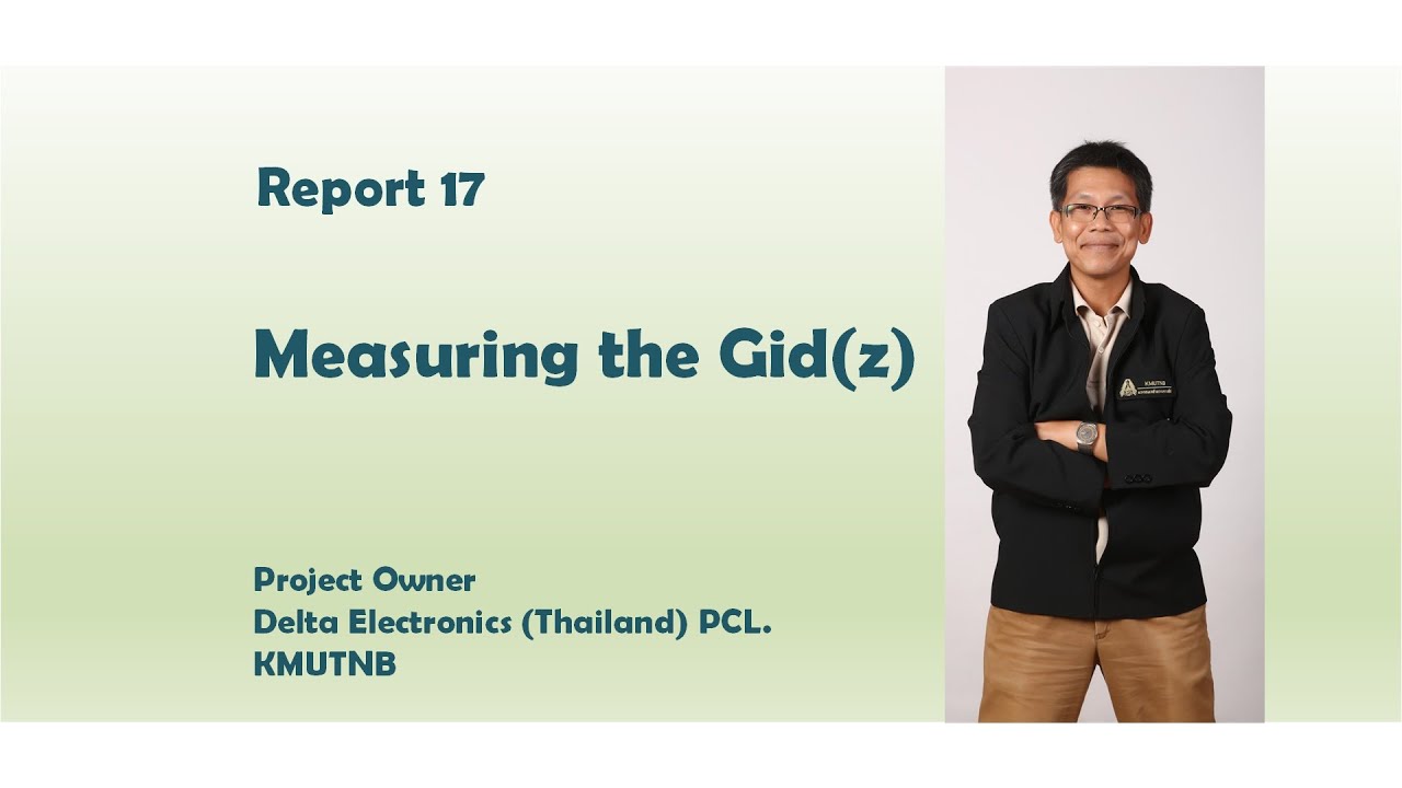 How to Measuring Gid(z) - YouTube