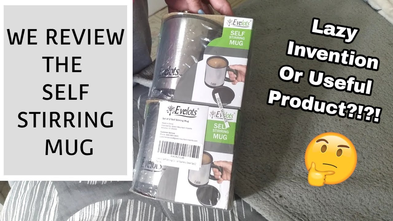 Lazy People Inventions #1 - We Review The Self Stirring Mug l Is It ...