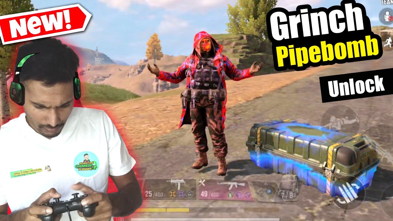 Cod Mobile Grinch Pipebomb Unlock *NEW*Character - YouTube