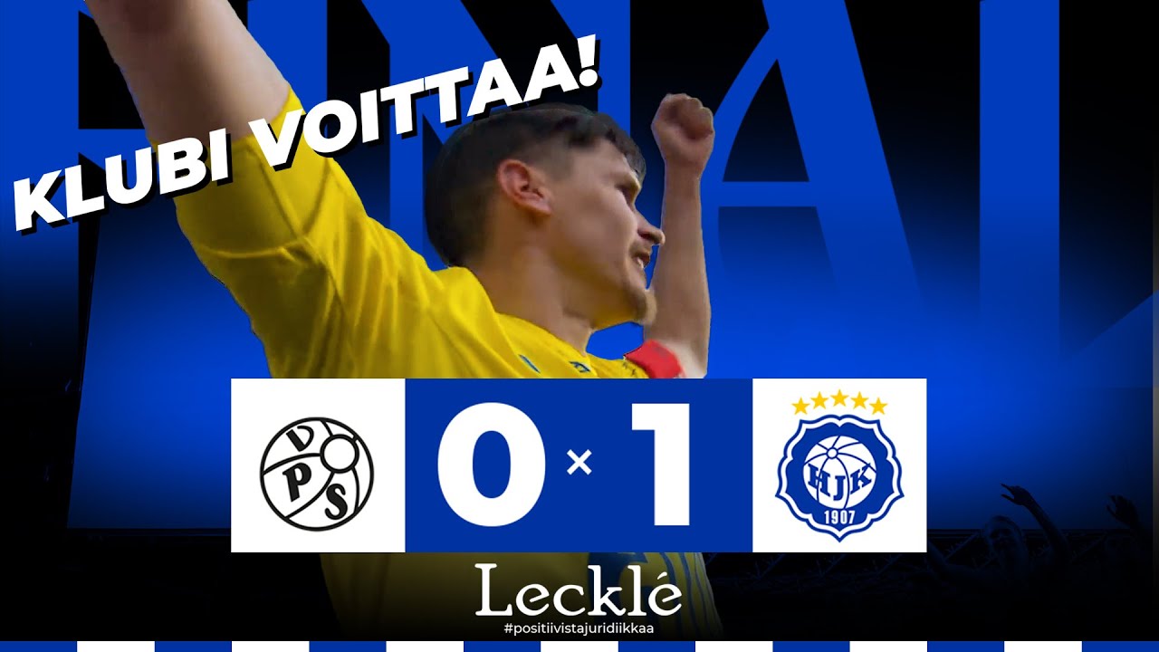 VPS vs HJK 0–1 – Veikkausliiga - YouTube
