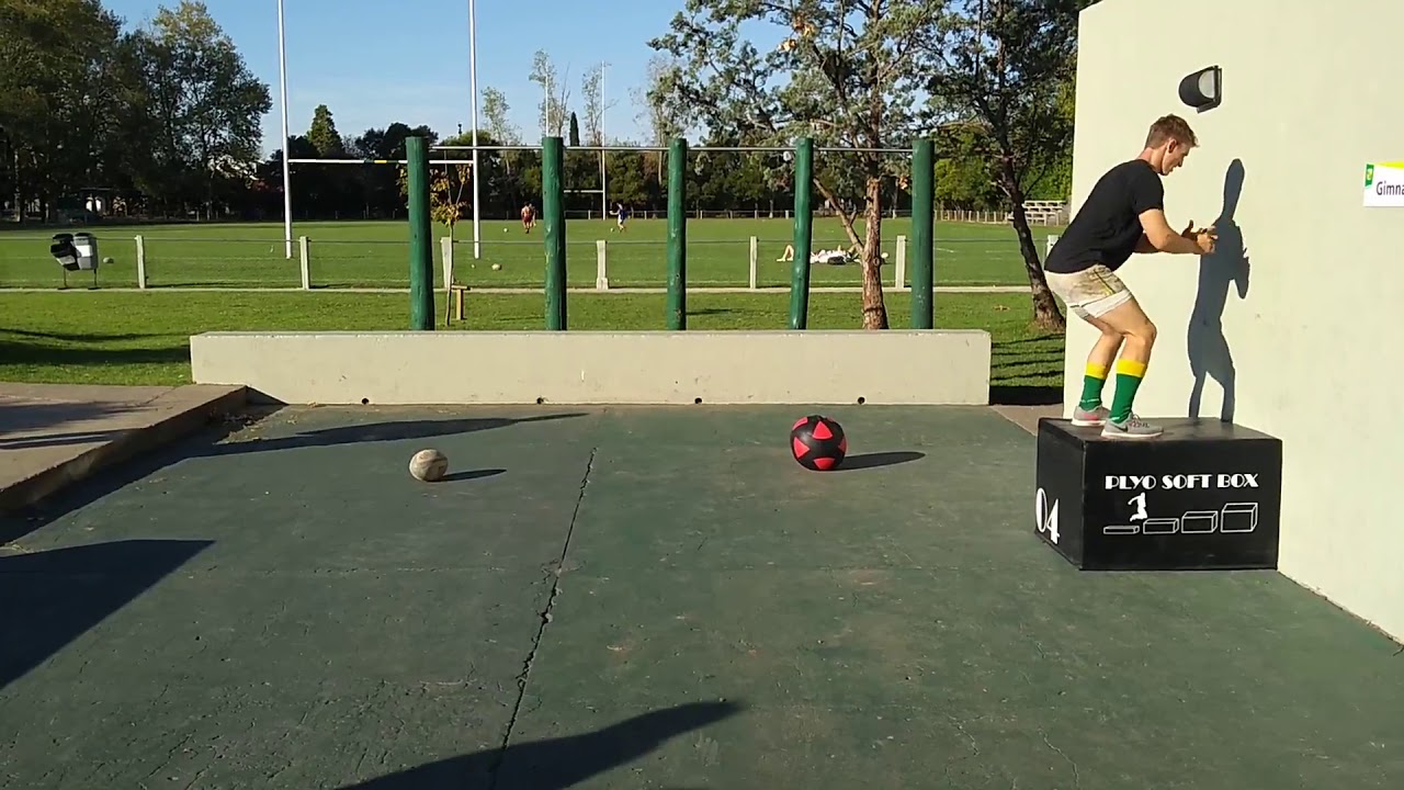 Salto horizontal + salto a cajon - YouTube