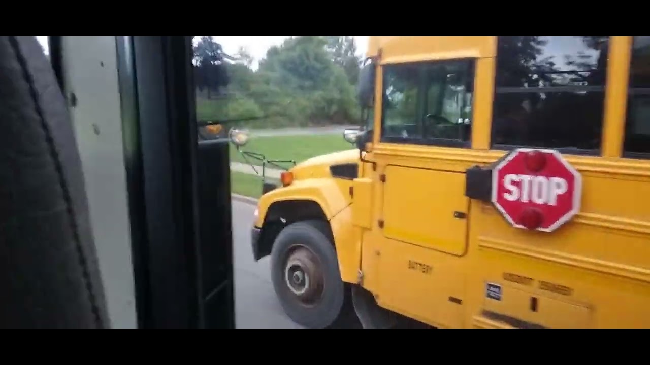 2022 IC CE Gasoline School Bus Ride Along In Bus 41322 - YouTube