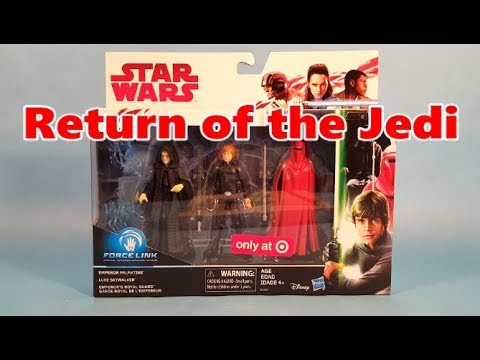 Star Wars Force Link Return of the Jedi 3 pack - YouTube