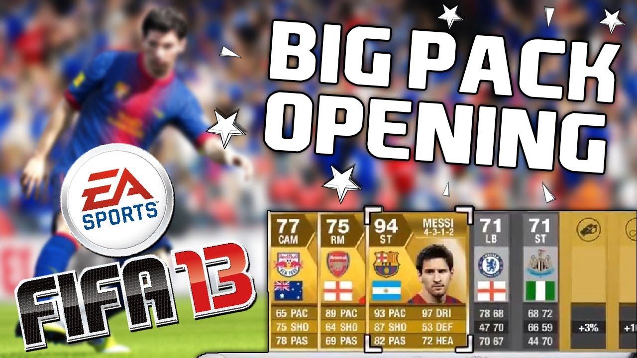 FIFA 13 Ultimate Team - BIG Pack Opening - Özil, Nani, Giggs, Walker ...