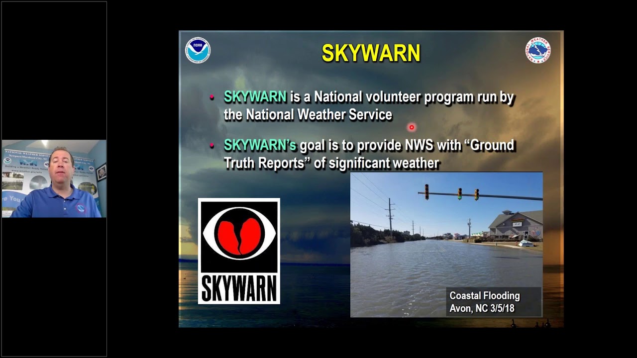 Flood SKYWARN weather spotters Training April 21st, 2020 - YouTube