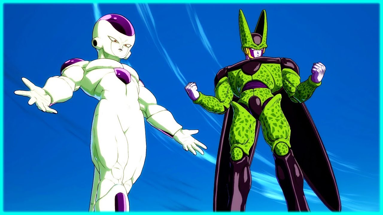 Frieza and Cell rescue Tien - Dragon Ball Fighterz Game - YouTube