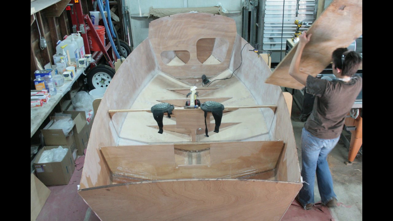 Pocketship Build Part 2: Interior Lamination - YouTube