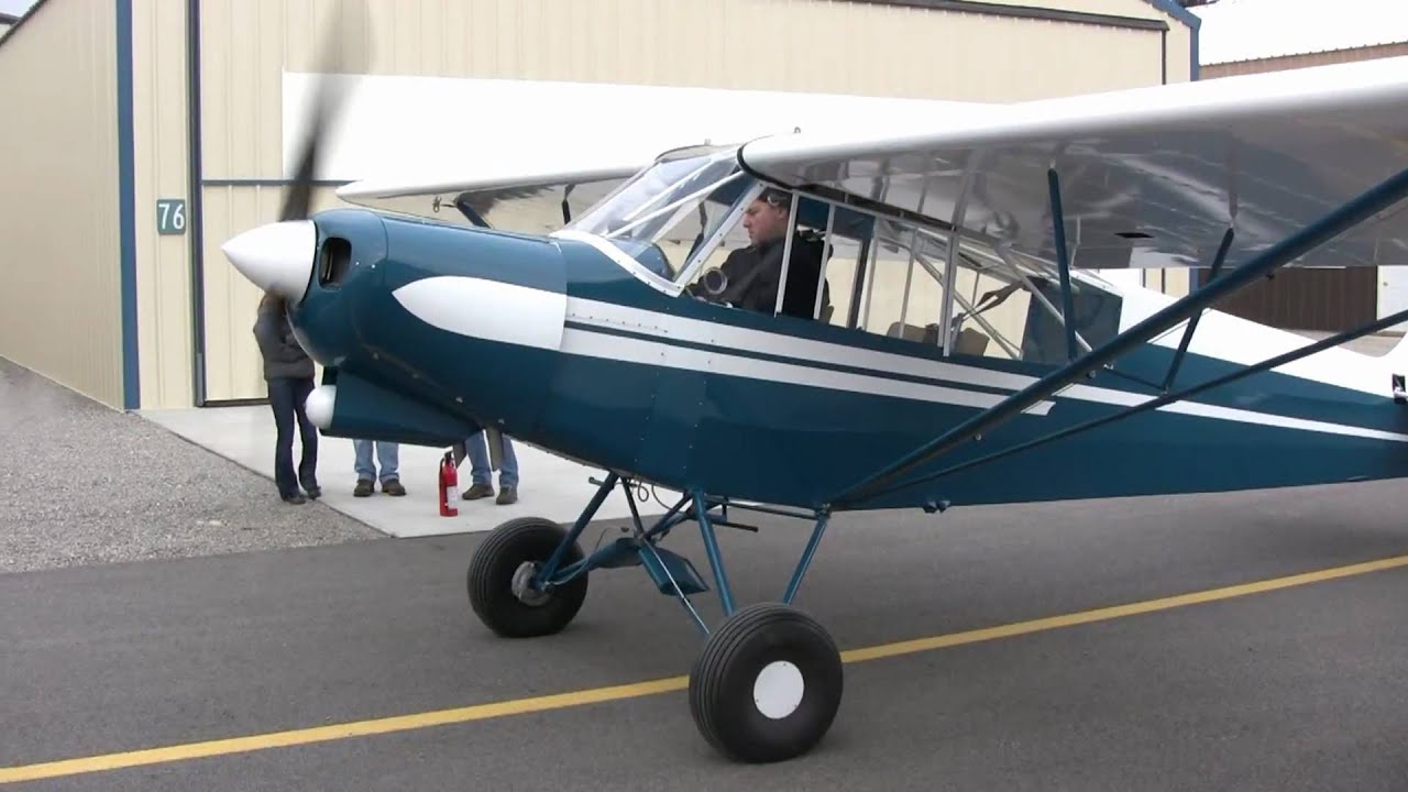 First start of my Experimental Super Cub - YouTube