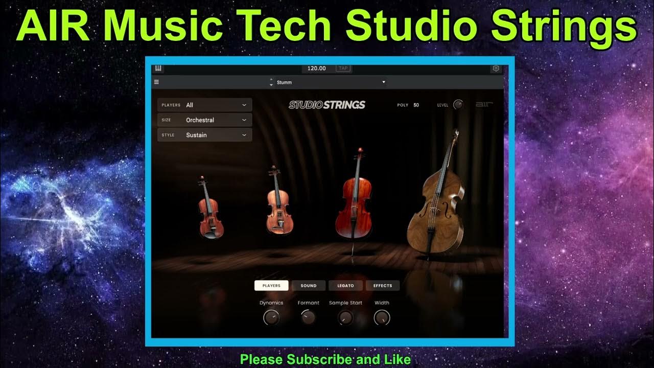 Stage Strings / Factory Sound / AIR Music Tech - YouTube