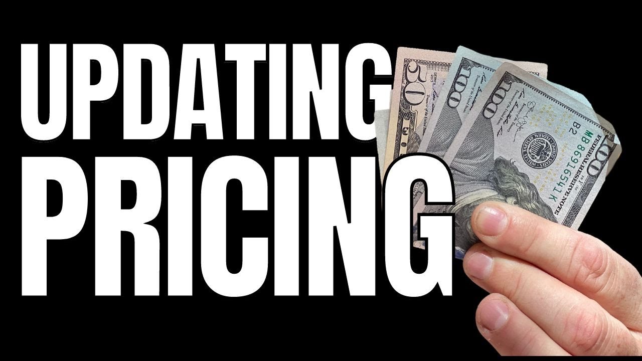 Updating Your Prices - What we do at SCE Event Group - YouTube