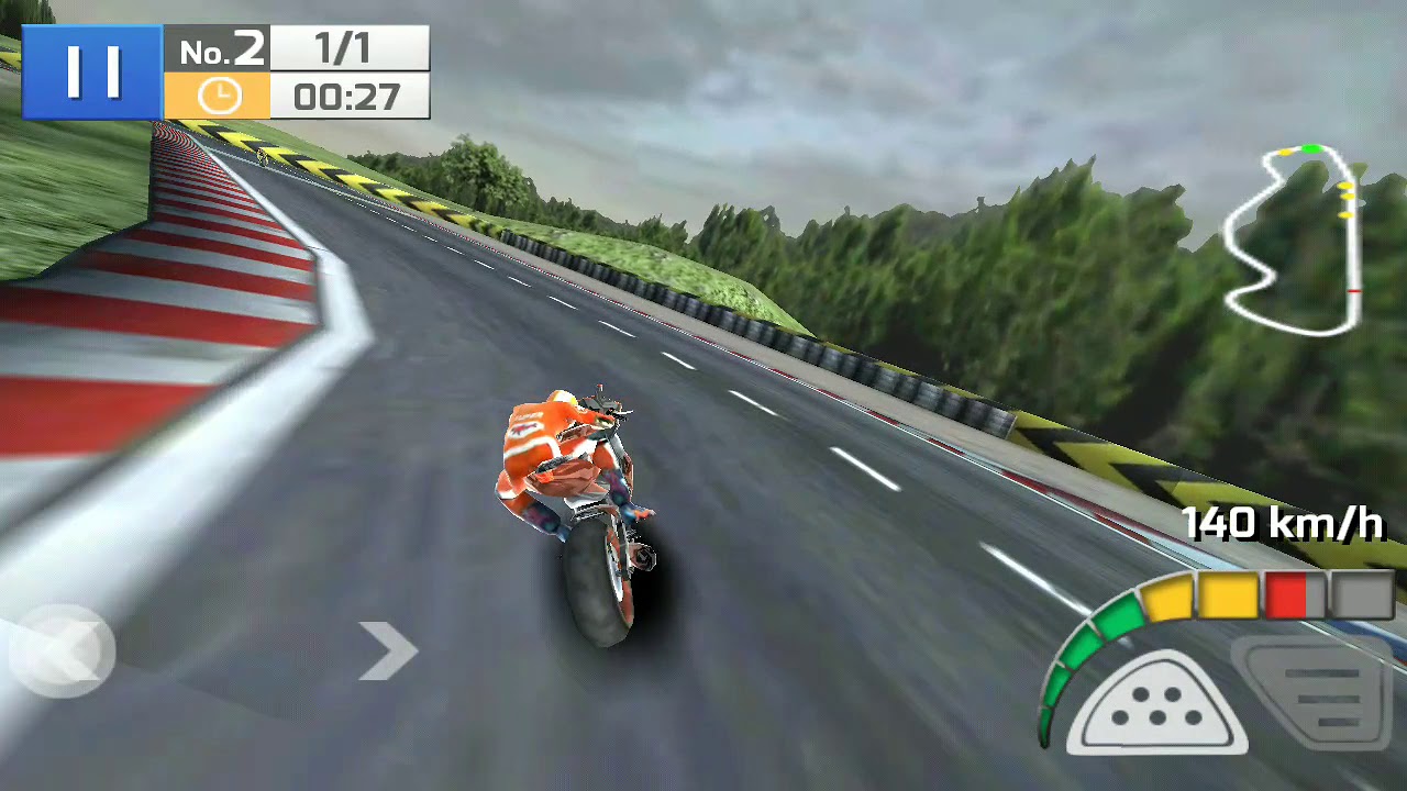 My driving in real bike racing - YouTube