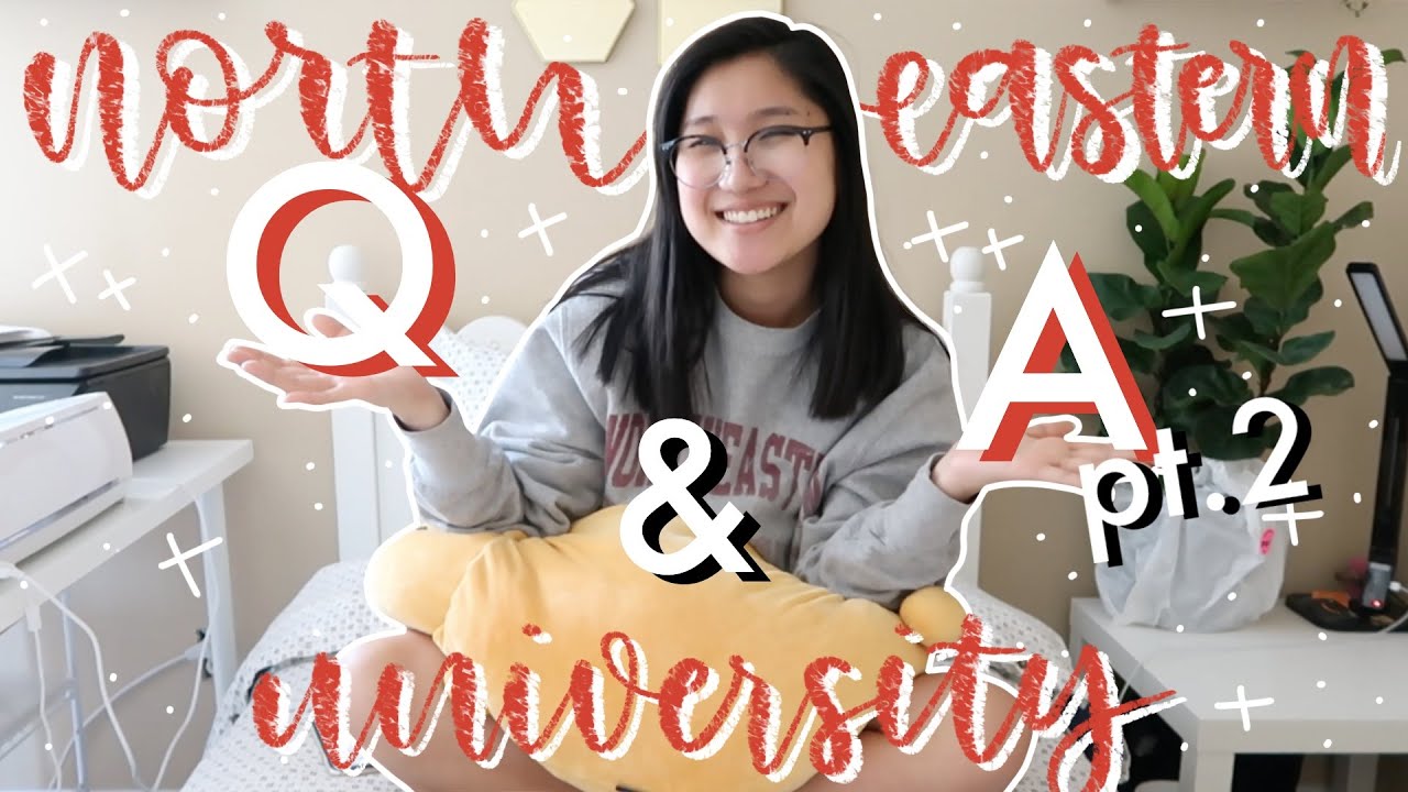 🐾 northeastern university Q&A pt. 2 | dorm life, dining hall food, time ...
